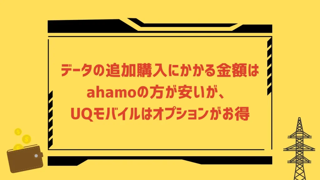 ahamoとUQモバイルを比較！料金・速度の違いは？どっちが繋がりやすい？ | モバイルナレッジ